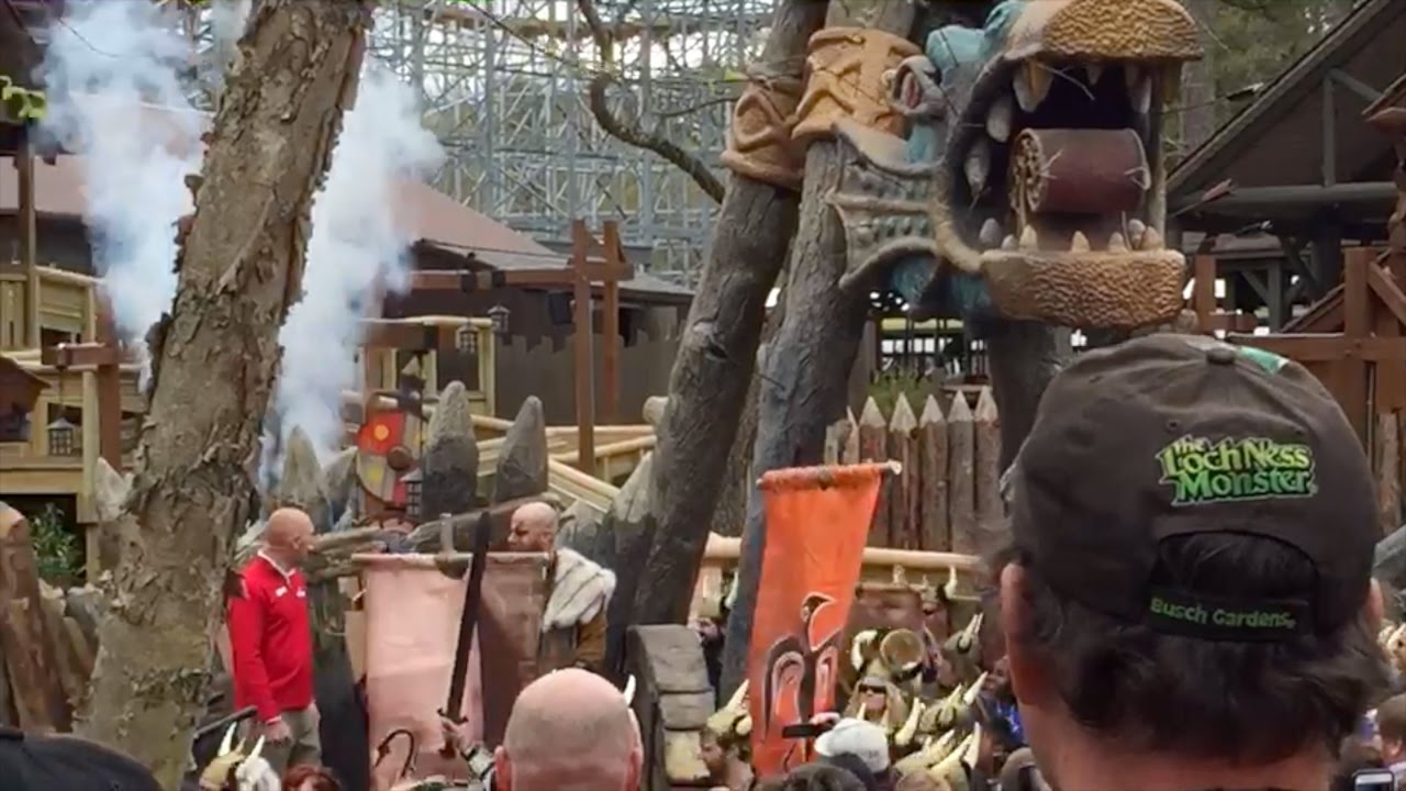 InvadR Opening Ceremony HD Busch Gardens Williamsburg - YouTube