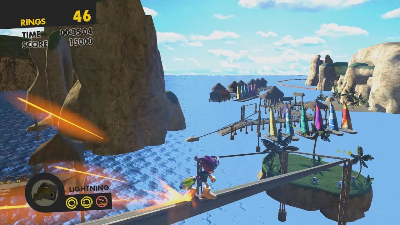 Sonic Forces - Wave Ocean WIP #8 - YouTube