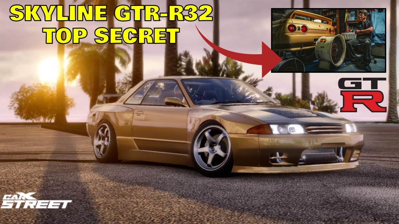 CarX Street R-32 GTR TOPSECRET By Smokey Nagata - YouTube