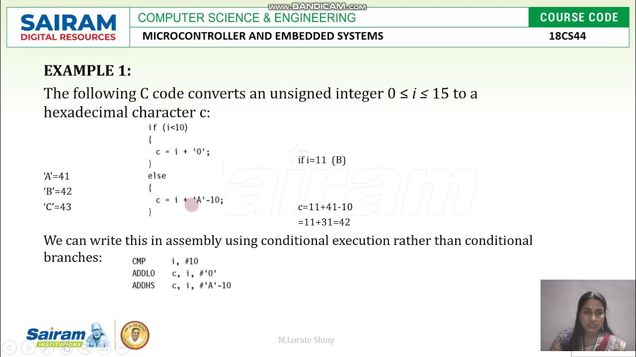 Lecture Video_18CS44_MCES_Module 2_Conditional Execution and Looping Constructs_Lorate Shiny ...
