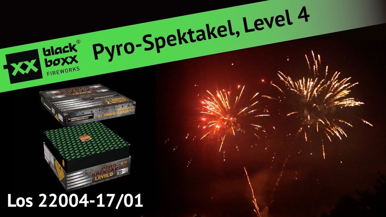 Blackboxx - Pyro Spektakel, Level 4 (Los 22004 - 17/01) - YouTube