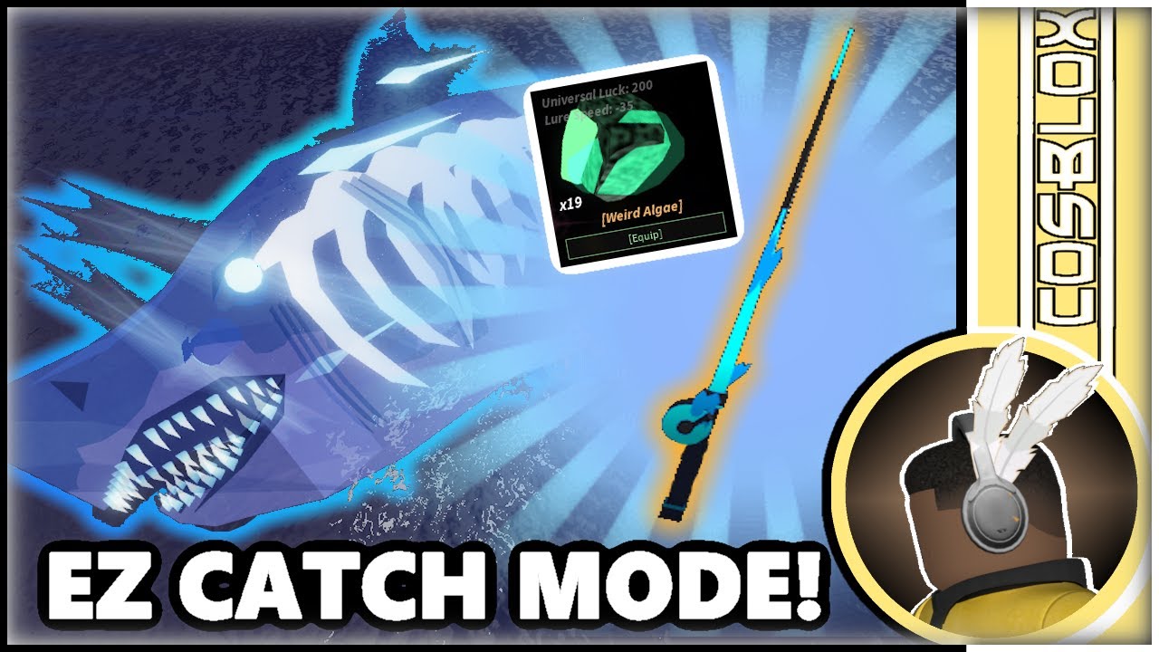 The Best Rod to catch Phantom Megalodon with - Roblox Fisch - YouTube