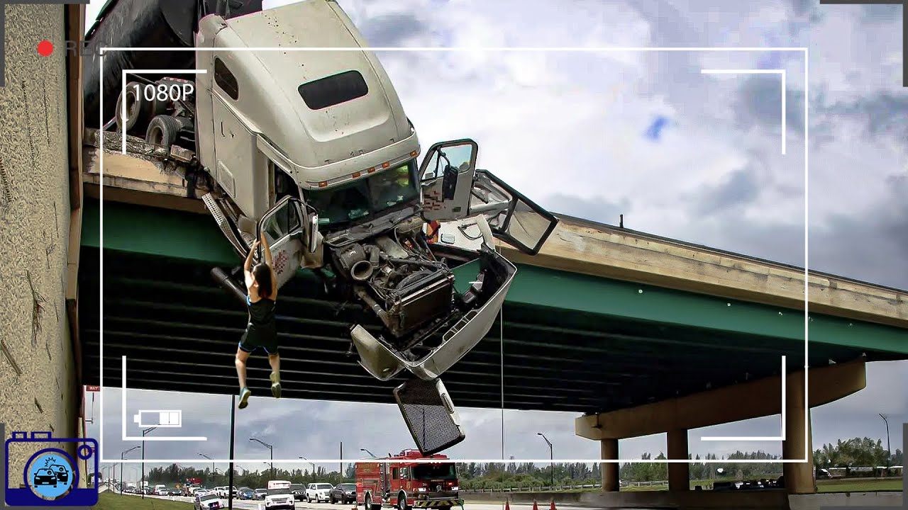 Fastest Most Dangerous Truck Driving Moments Critical Mistakes ...