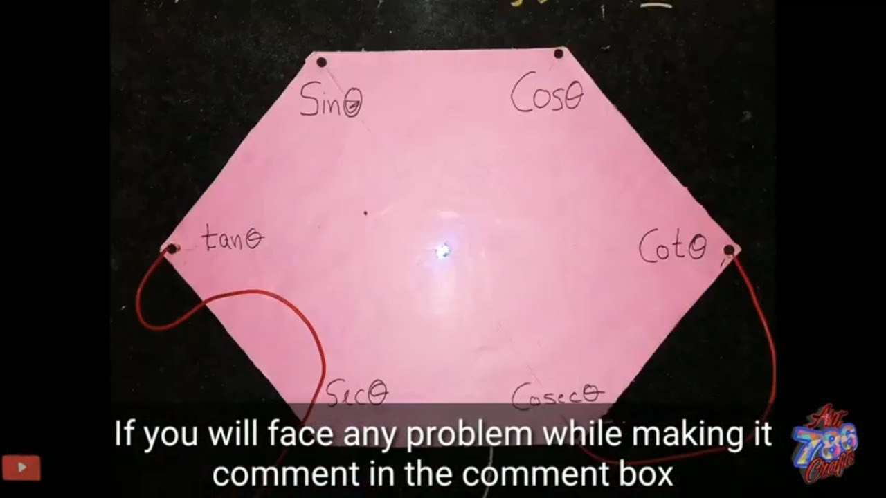 Working Model | Maths | Class 10th | Trignometry | Maths Project | Math ...