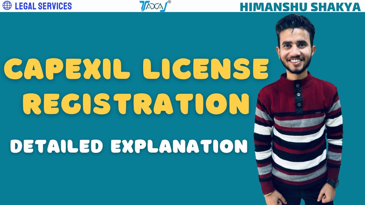 How To Apply Capexil License Registration in India | Capexil Registration Explained in Detail ...