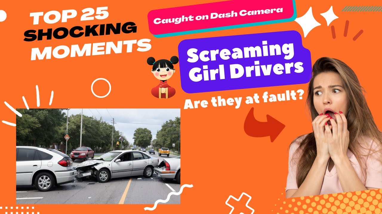 Car Crash Compilation #41 | Screaming Girl Drivers: Are they at Fault ...