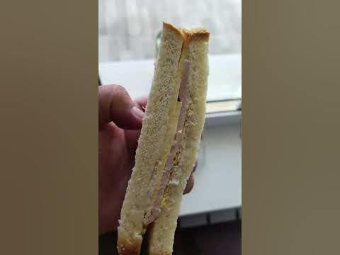 Сэндвич из пятерочки | #сэндвич #пятерочка #ветчина #сыр - YouTube