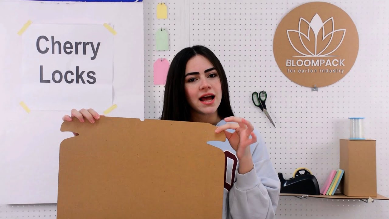 Cherry Lock In Corrugated Box- Pizza Box Secret سر قفل كرتونة البيتزا ...