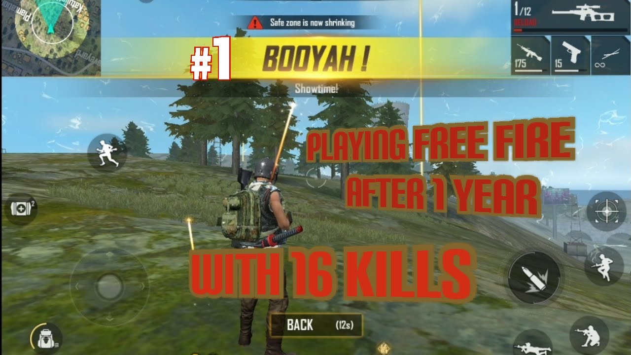 *First Win in Free fire at First try* - YouTube