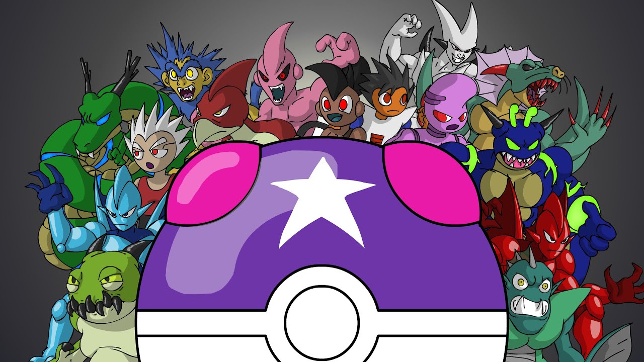 Dragon Ball Z Themed Pokemon - GT - YouTube