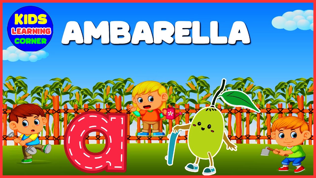 ABC Song | Nursery Rhymes | A For Apple | ABC phonics Song For Toddlers | Kids Learning Corner ...