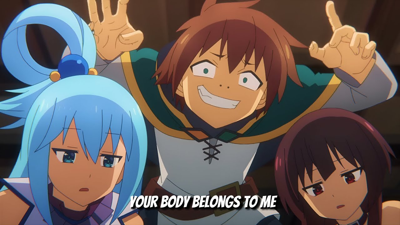 KAZUMA gets his Revenge on DARKNESS! 😈 | Konosuba Season 3 | Episode 7 ...