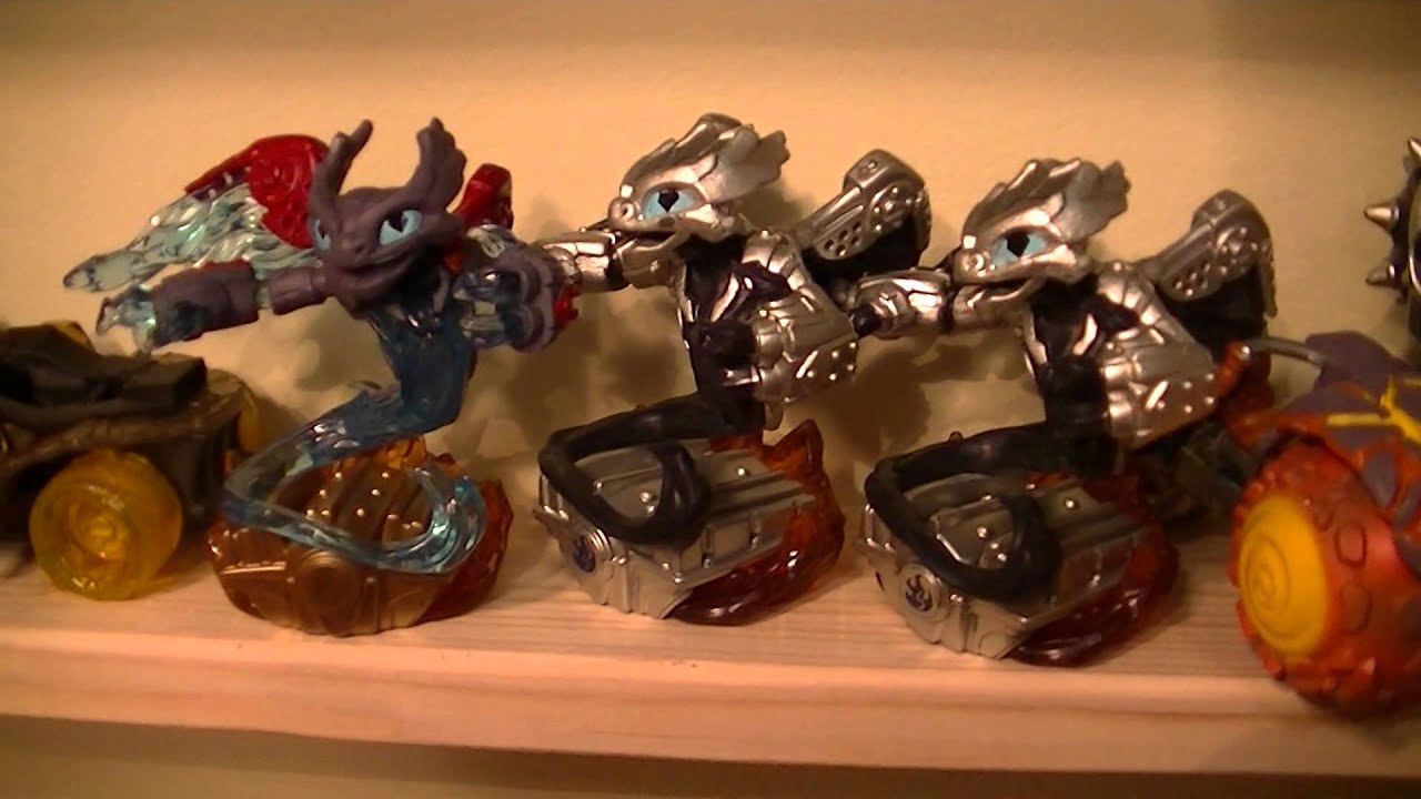 SKYLANDERS SUPERCHARGERS COLLECTION UPDATE - YouTube
