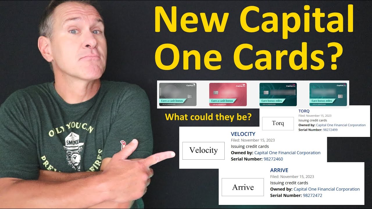 NEW Capital One Credit Cards Coming? What rumored "Velocity", "Arrive ...
