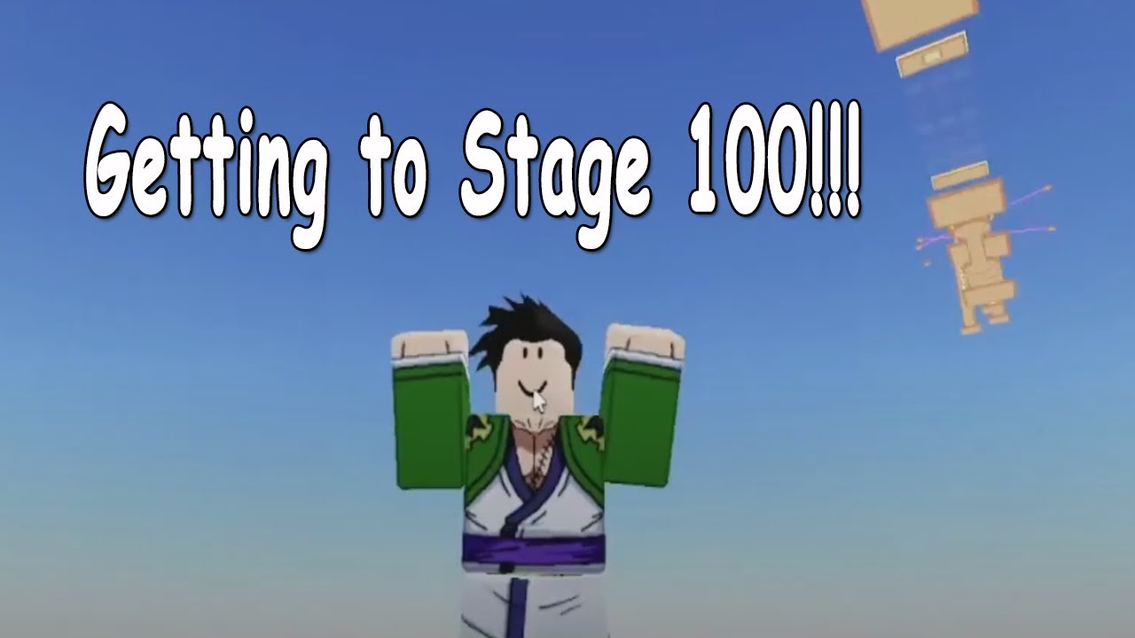Getting to stage 100 with me on Roblox!!! - YouTube