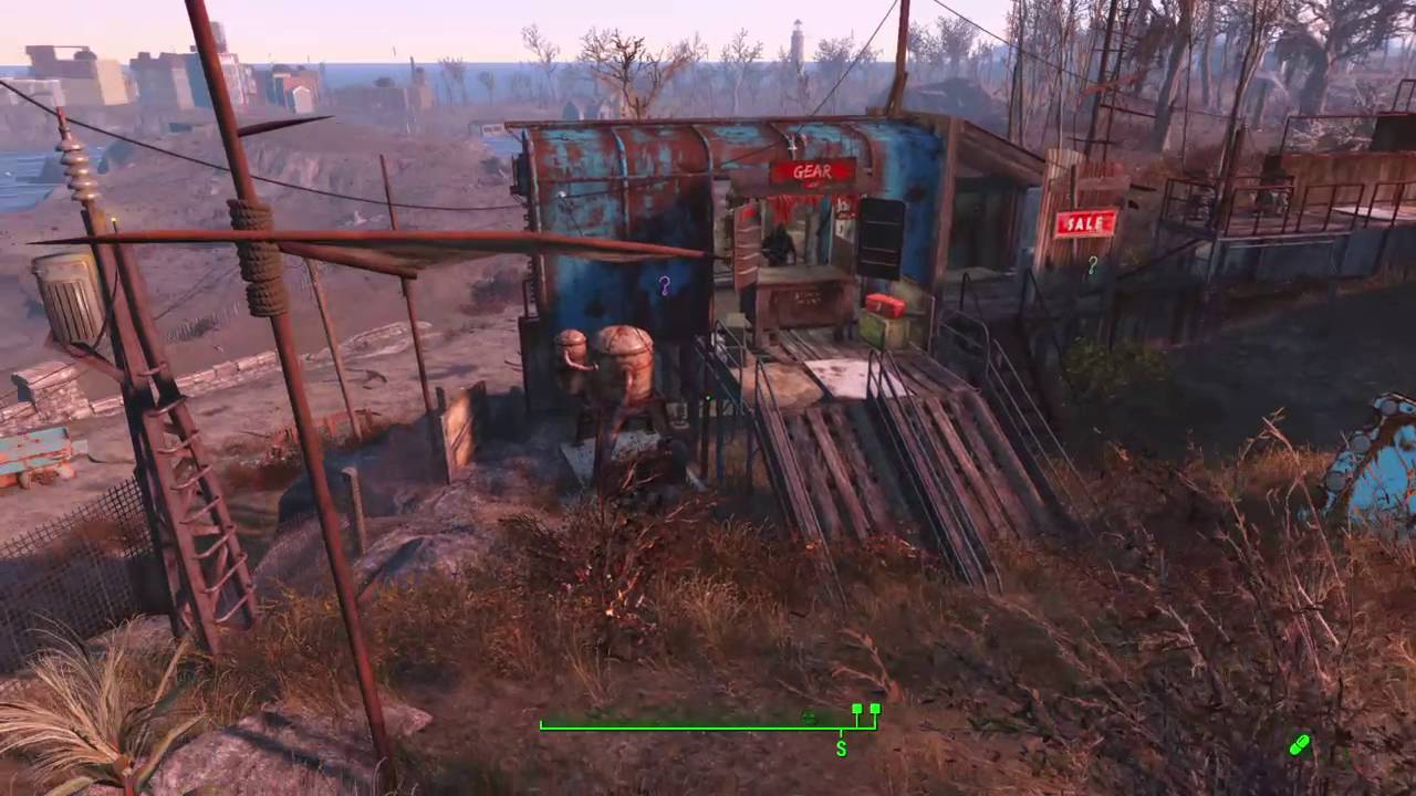 Nuka World - Coastal Cottage Raider Outpost - YouTube
