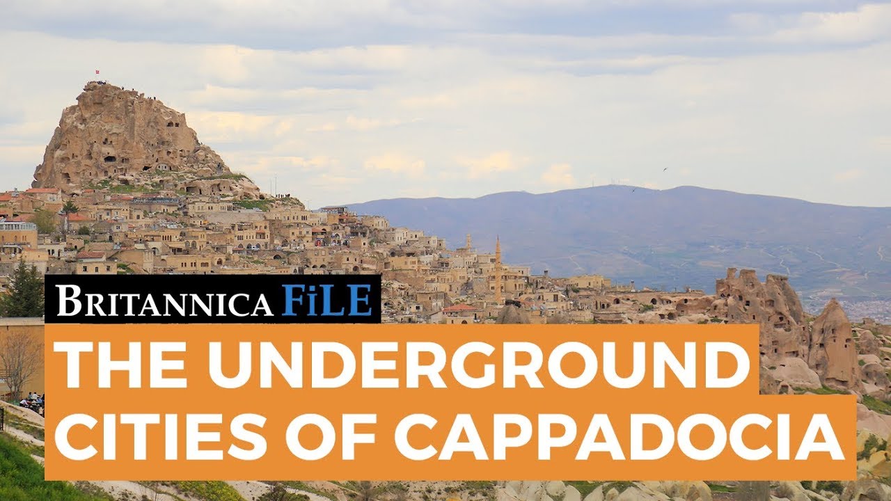 BRITANNICA FILE: The underground cities of Cappadocia | Encyclopaedia ...