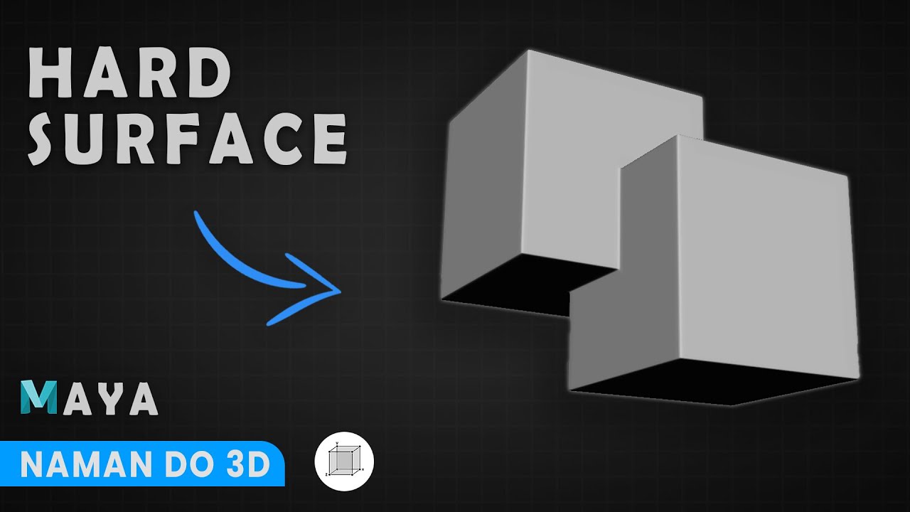Modeling Hard Surface Shapes in Maya | Full Process Explained - YouTube