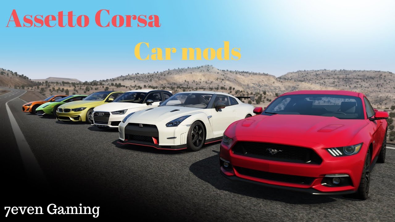 Cars for Assetto Corsa (Mods) | Car Pack - YouTube
