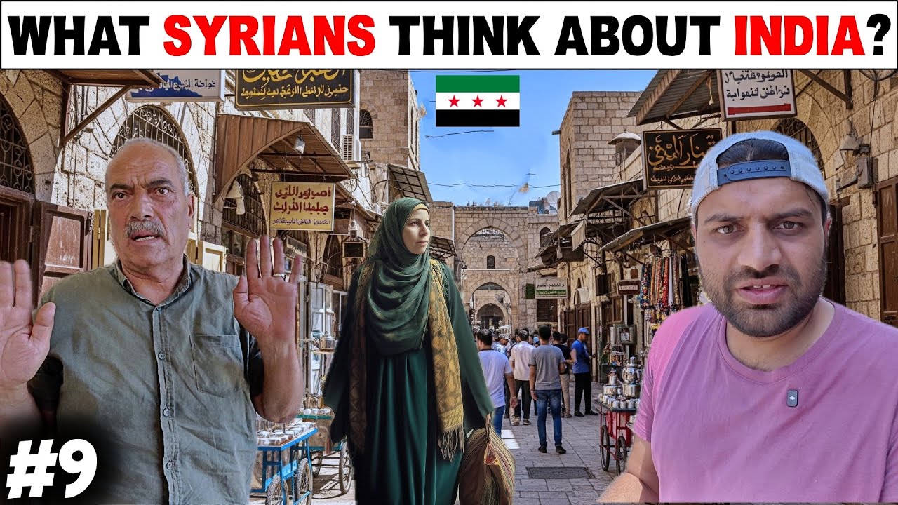 What Syrians Think About India 🇸🇾🇮🇳- I was Shocked By this 😳 - YouTube