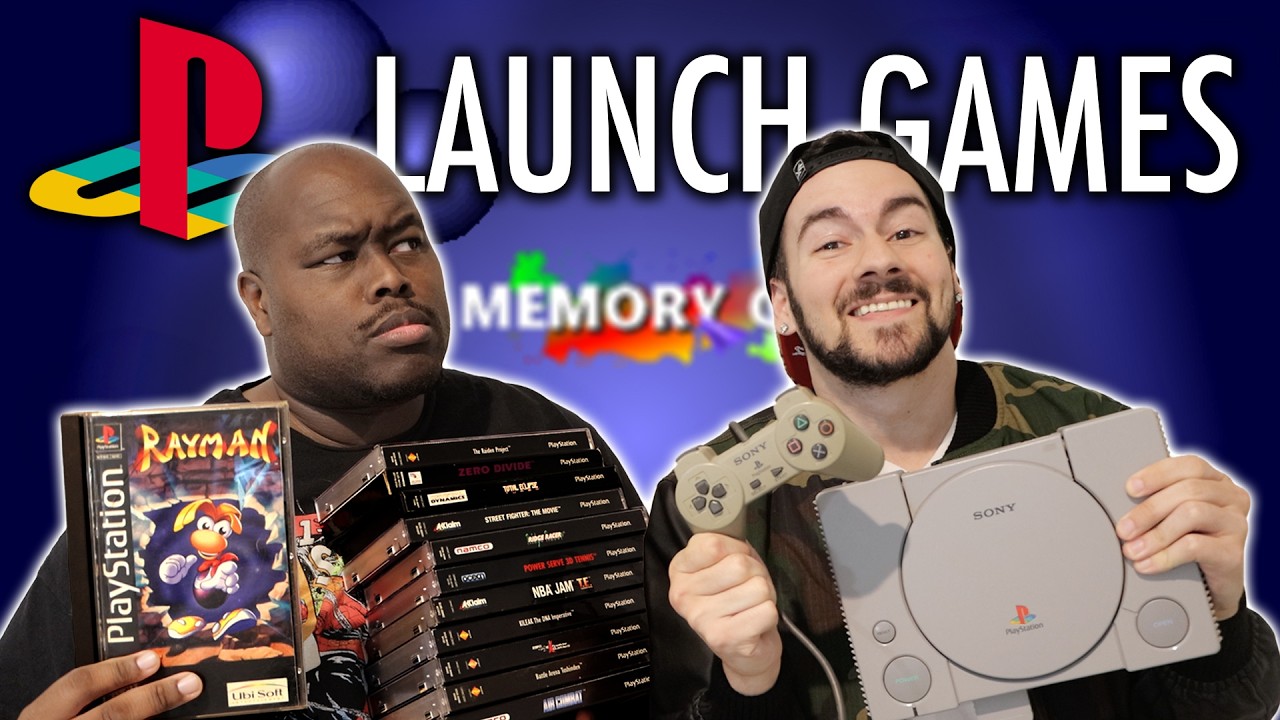 Reviewing All PS1 Launch Games With My Best Friend - YouTube