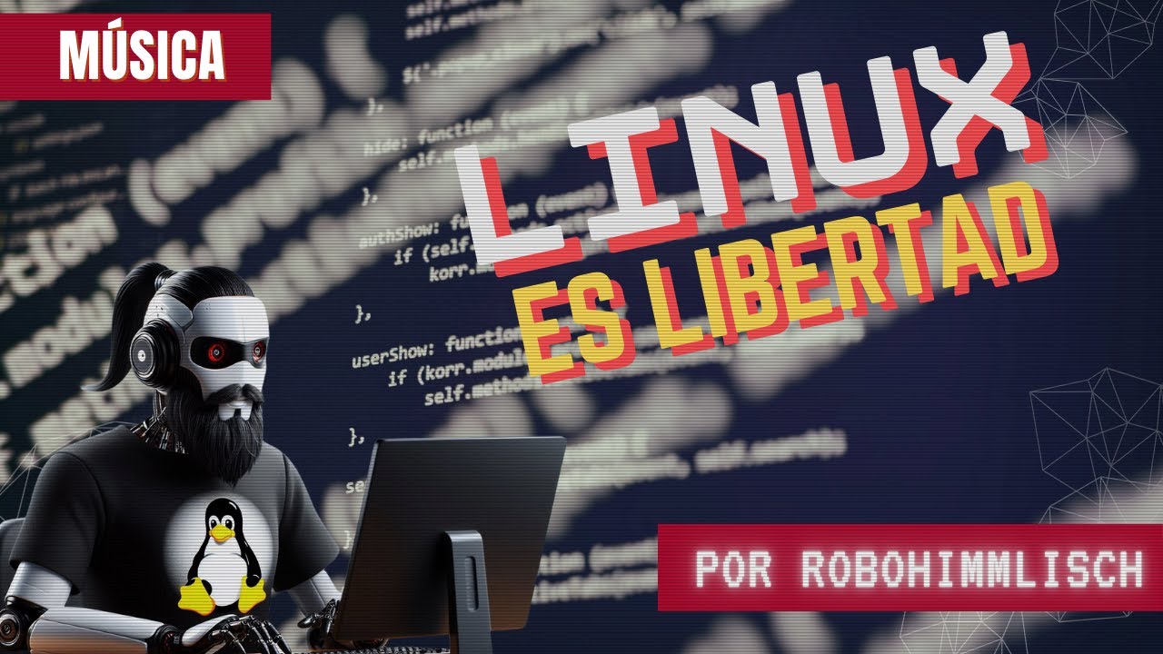 🎹 LINUX ES LIBERTAD | Robohimmlisch | #dance #house #comedia # ...