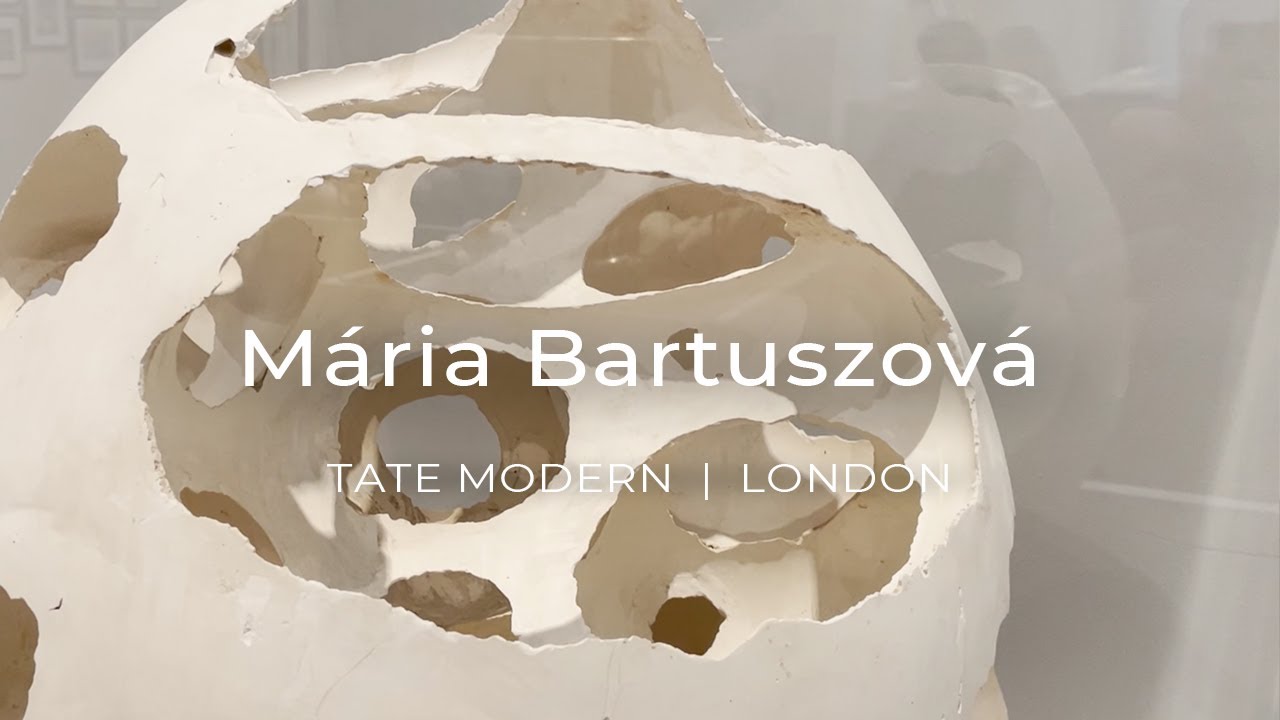 Mária Bartuszová's plaster work at the Tate Modern in London - YouTube