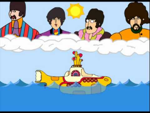The Beatles "Yellow Submarine" animación - YouTube