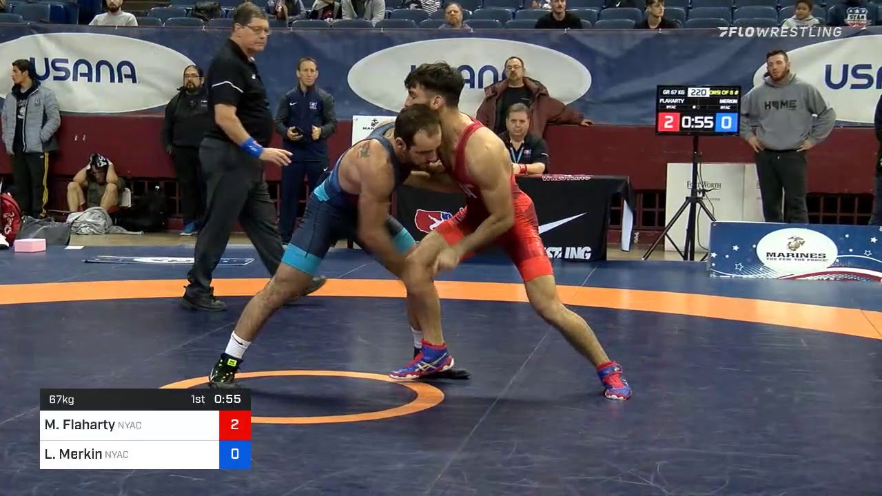 67 Kg Consolation Morgan Flaharty New York Athletic Club Vs Lenny ...
