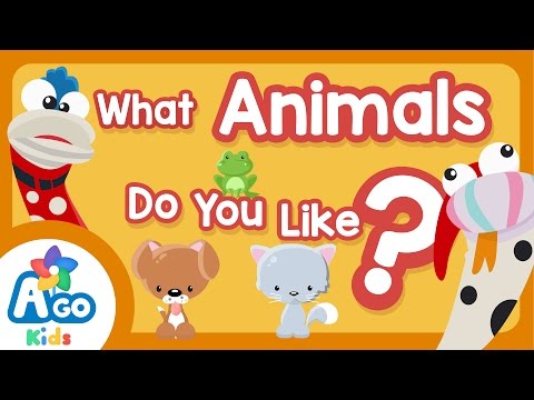 What Animals Do You Like? | Animals, Fruit, and Colors Song | BINGOBONGO Learning