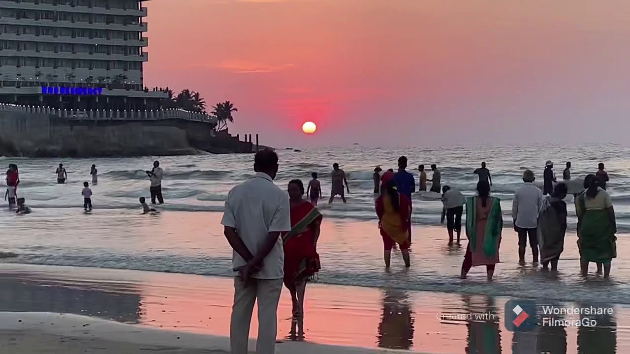 Murudeshwar sunset - YouTube
