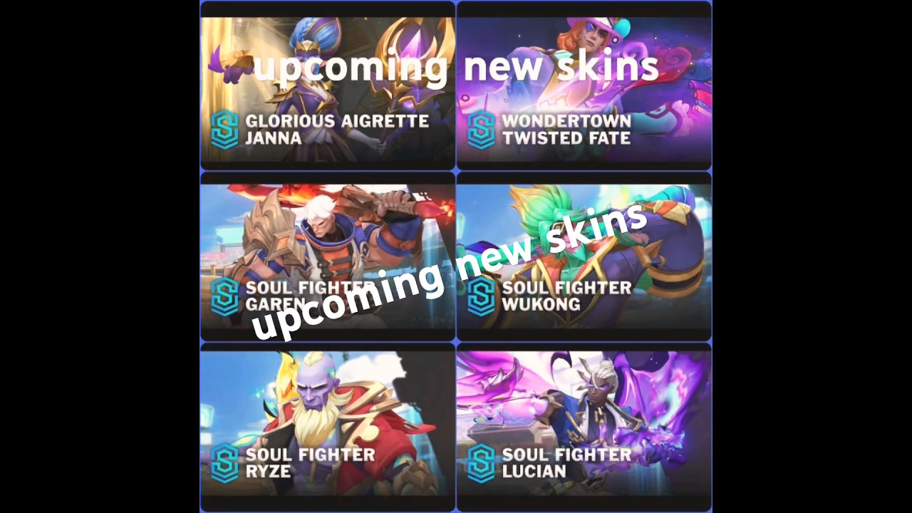 upcoming new Skins: WildRift #WildRift #SoulFighter #WildRiftSkins # ...