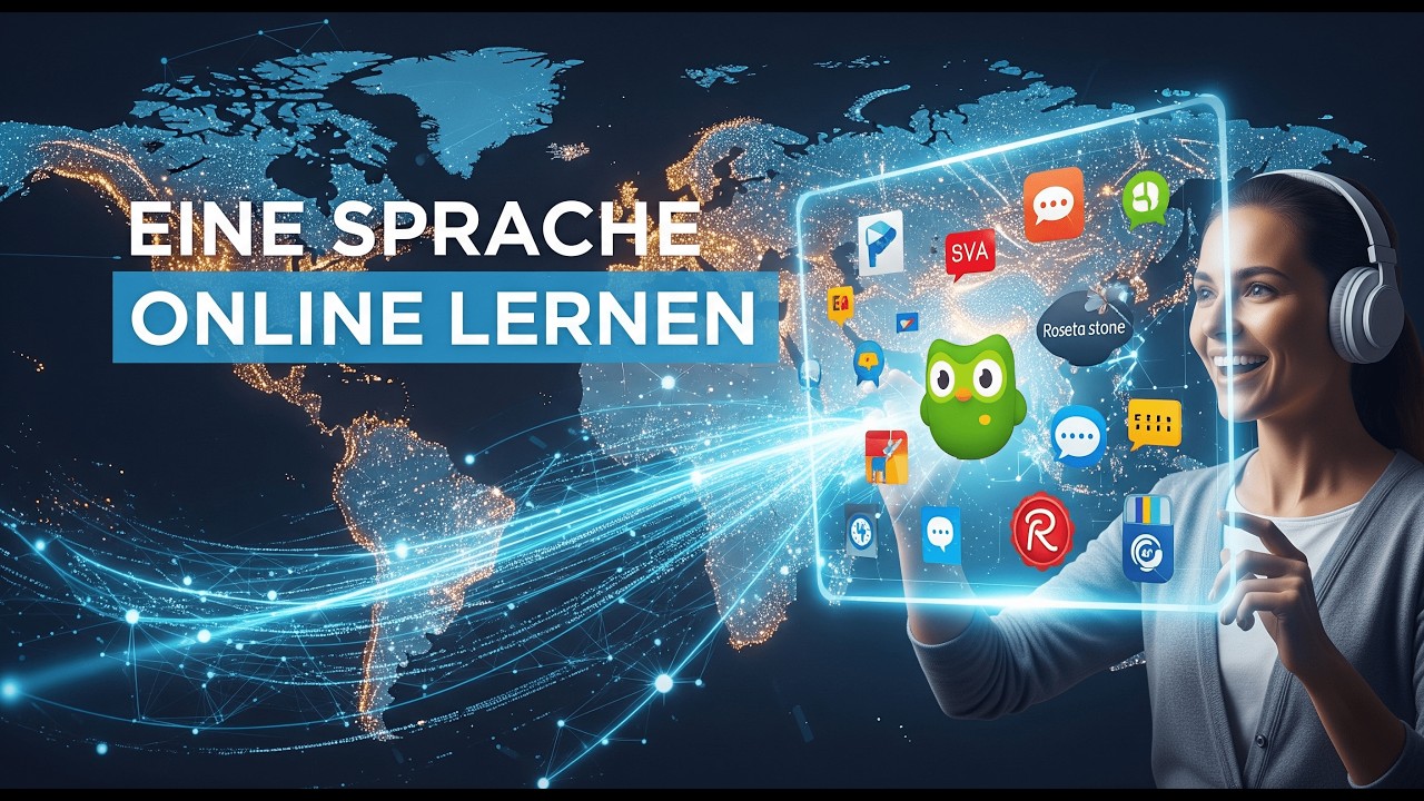 Eine Sprache online lernen 💻 | Deutsch B2 Sprechen Teil 1 | Vortrag ...