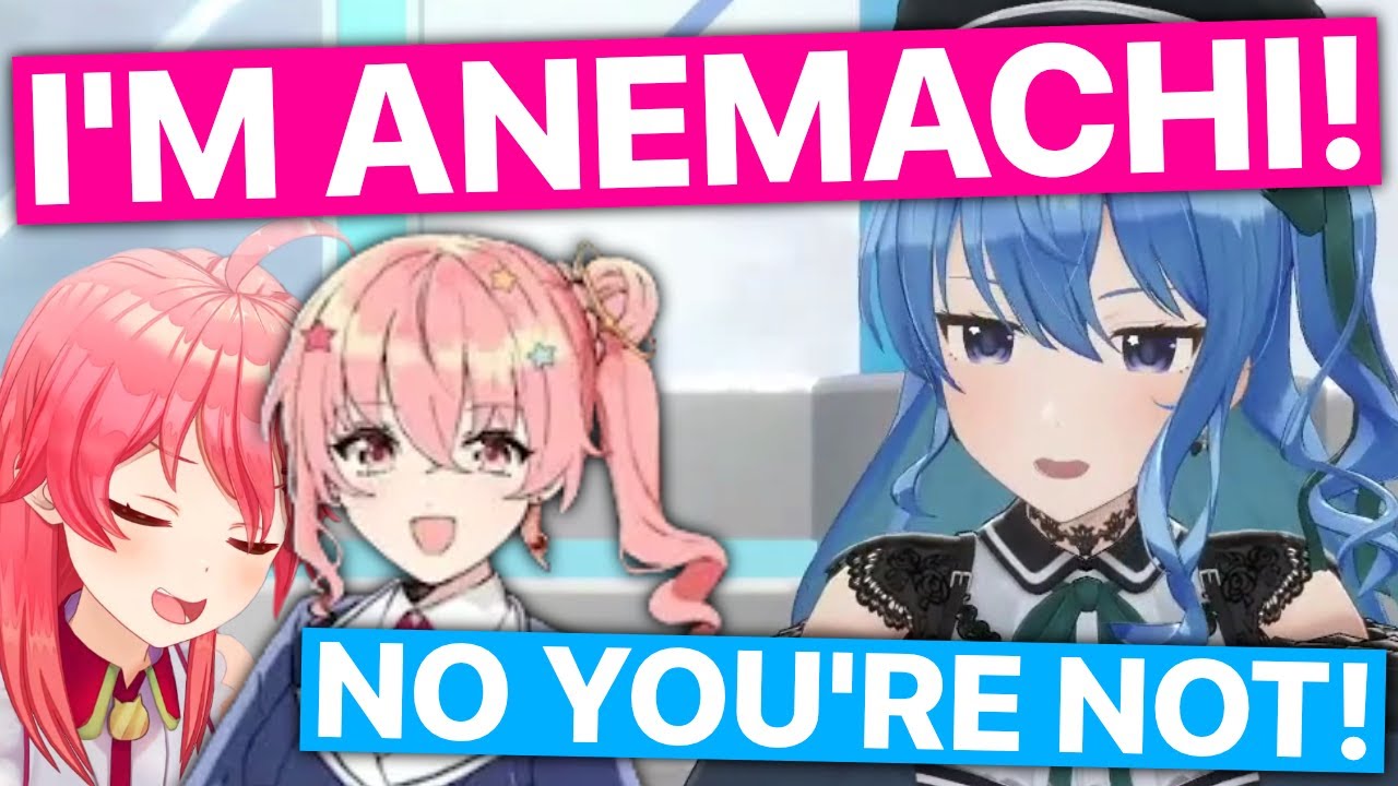 Miko Tried Impersonating Anemachi But Suisei Figured It Out Right Away ...