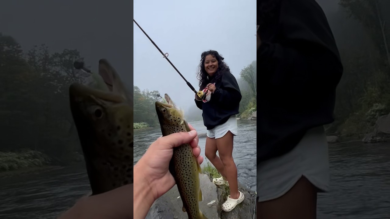 She’s the trout queen of Roscoe!!!! #fishing #womenthatfish #sheshooked ...