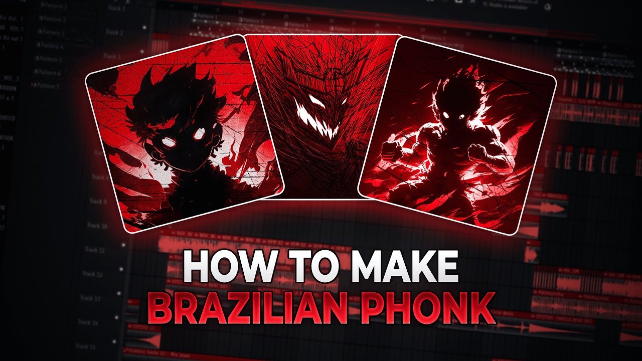 HOW TO MAKE BRAZILIAN PHONK LIKE CRAZY MANO & S3BZS IN FL STUDIO (Phonk ...