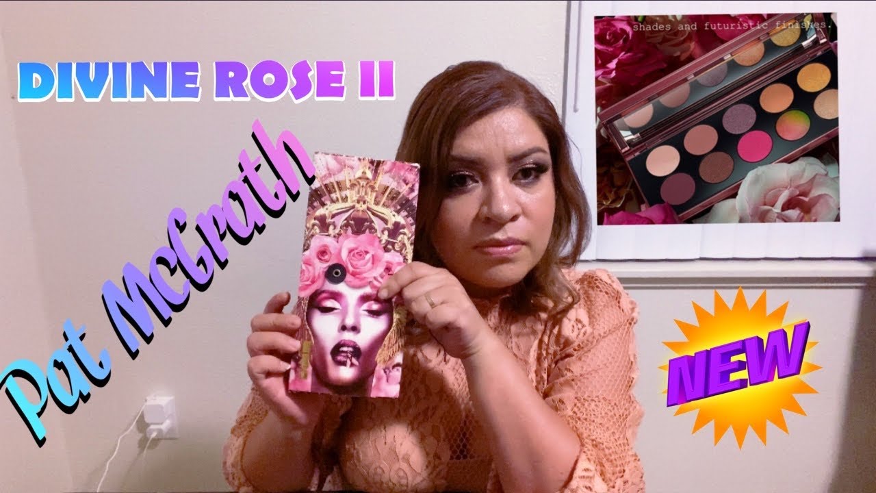 DIVINE ROSE II‼️ Pat McGrath’s eyeshadow palette 😍💖 Unboxing ...