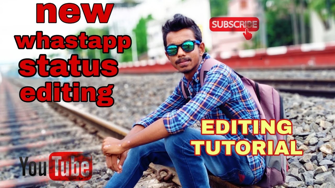 HOW TO MAKE Whatsapp STATUS 🤯🤯||#EDITTUTORAL - YouTube