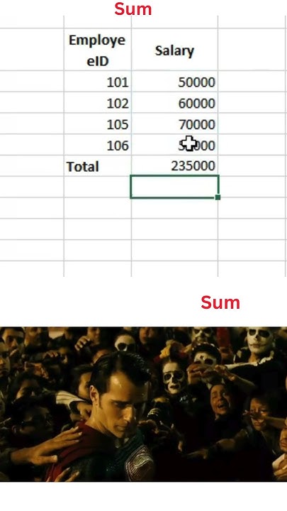 Sum function in excel #excel #excelfunction #excelclub #excelworld #excelformula - YouTube