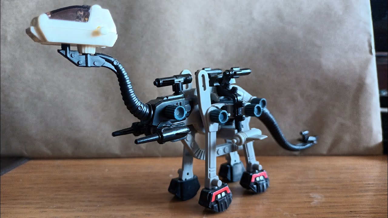 Brontozoid The Brontosaurus (Zoids Series 1) - YouTube