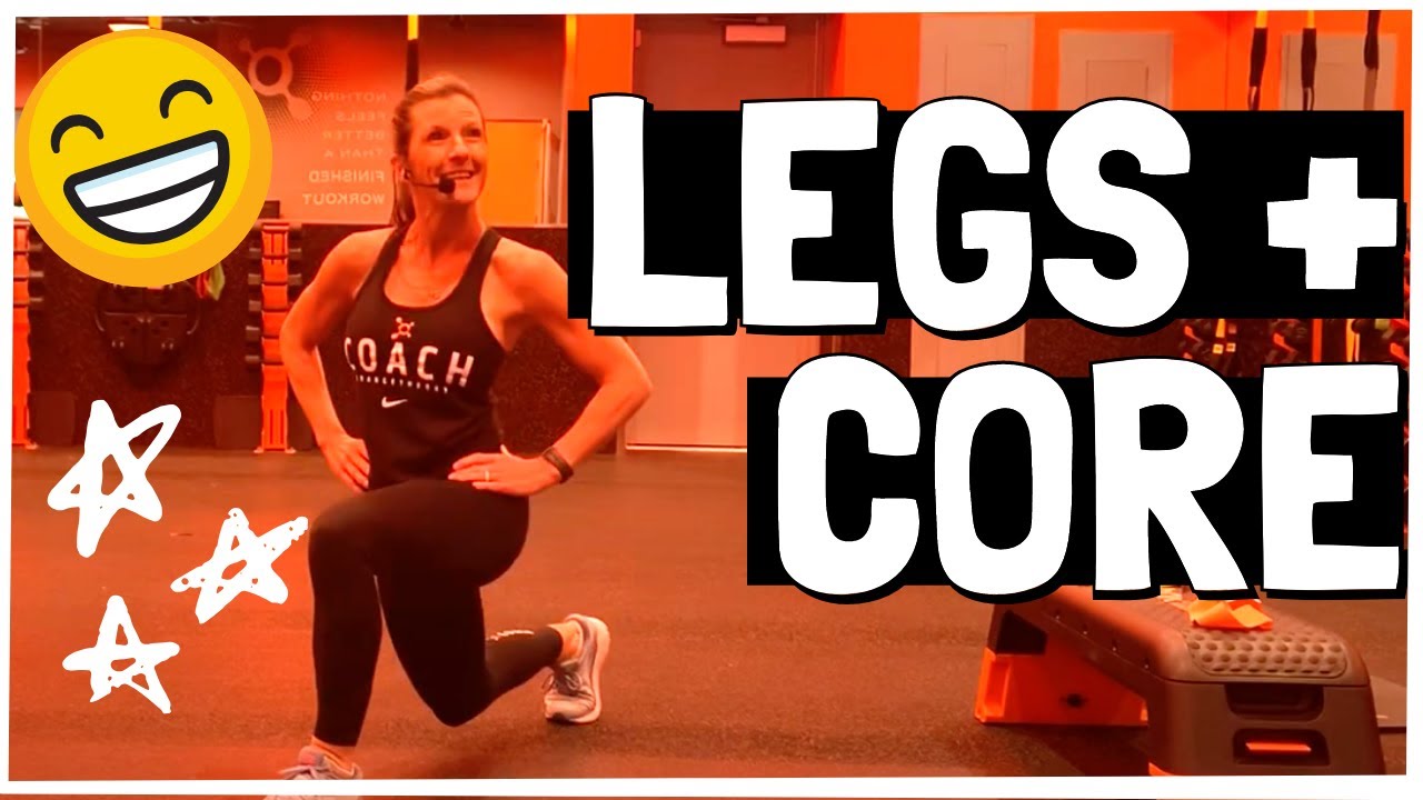 LEG AND CORE WORKOUT AT HOME with Coach Kara! // 45 Minute Home Workout ...
