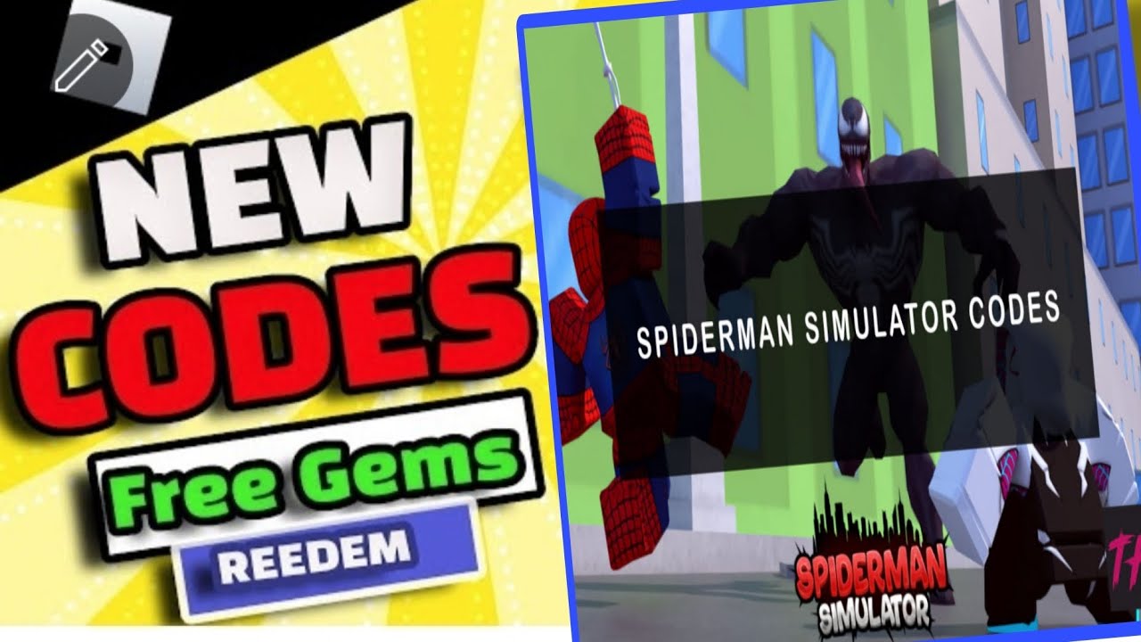 All *Secret* Spiderman simulator Codes 2023 | Codes for Spiderman ...