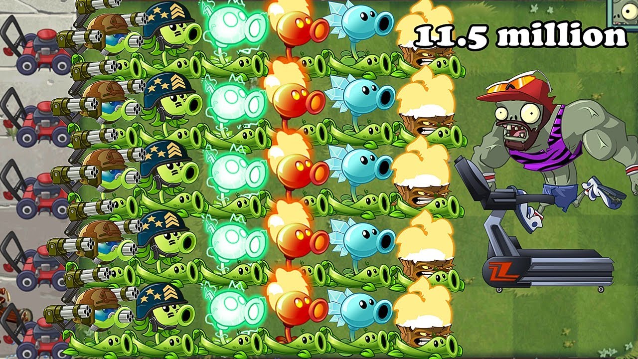 Pvz2 Arena this Week 296, 11.5million PvZ2 Nightcap Tournament All Pea ...