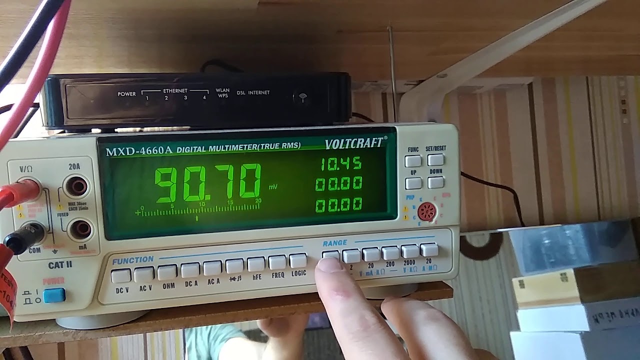 MXD-4660A TEST DC - YouTube