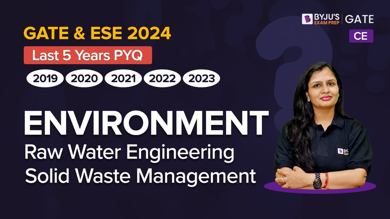 Raw Water,Solid Waste Management Engineering | Environment PYQs| Civil ...