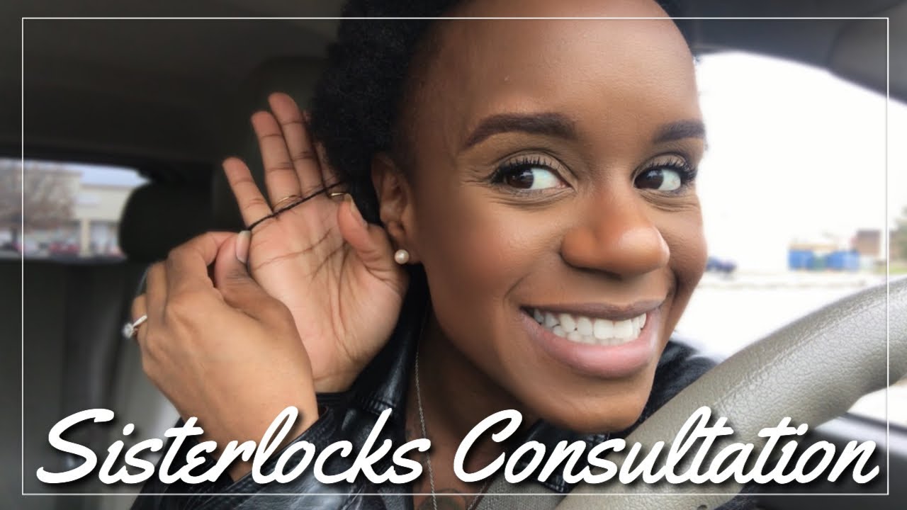 Sisterlocks Consultation Vlog | What I Learned + Test Locs Installed ...