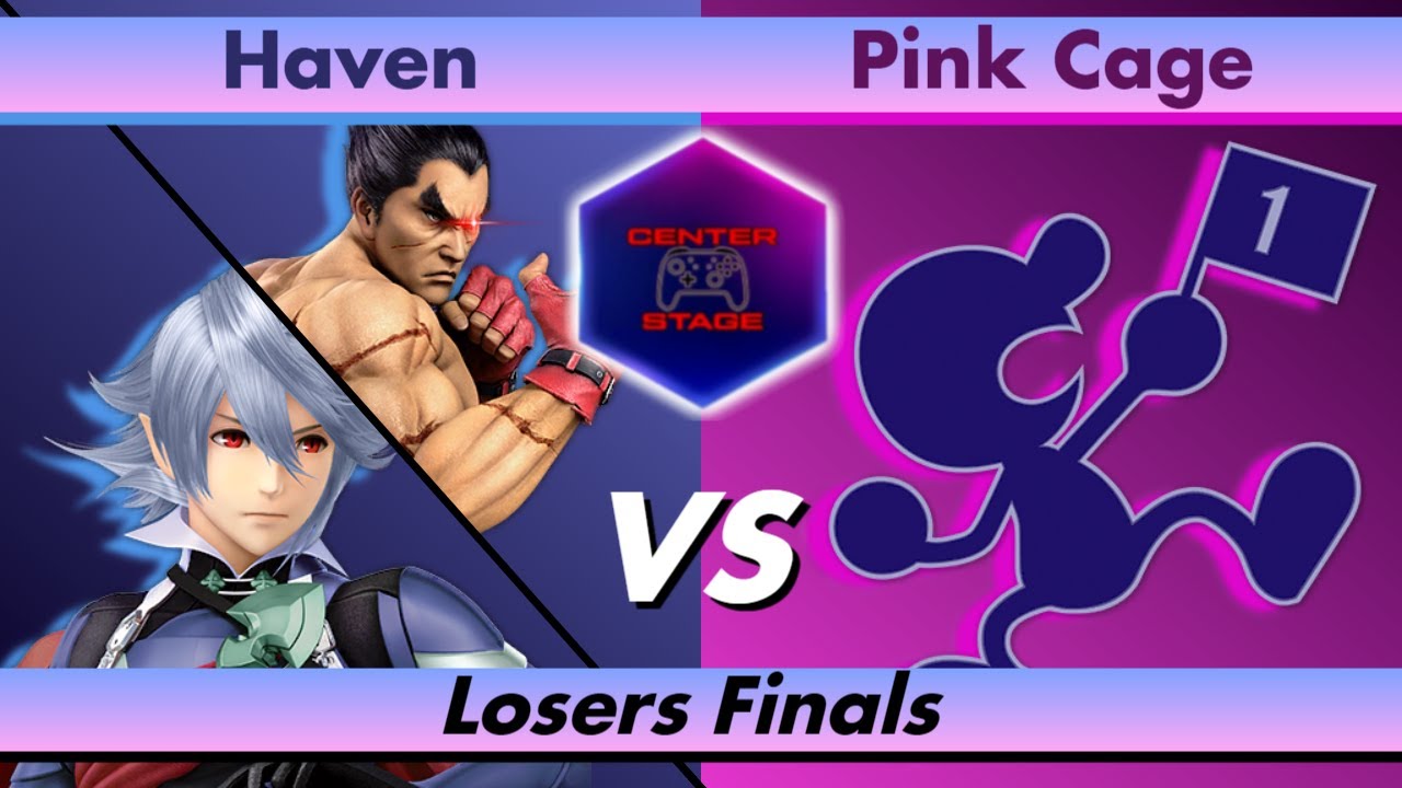 Center Stage #22 - Haven (Kazuya/Corrin) vs Pink Cage (Game & Watch ...