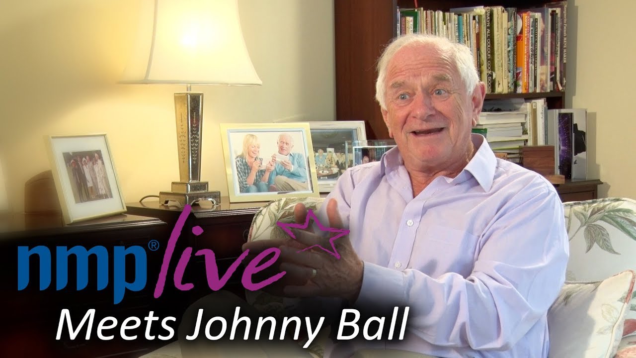 NMP Live Meets Johnny Ball - Broadcaster and TV Presenter - YouTube
