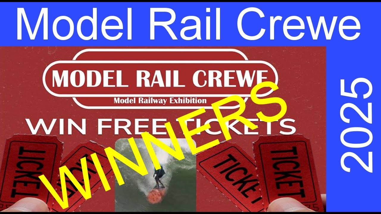 Model Rail Crewe FREE TICKETS Winners - YouTube