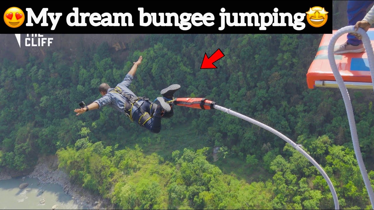 😍My Dream bungee Jumping🤩 | Paravamari parakurom😂 | Nepal Ride 🔥 | Aj ...